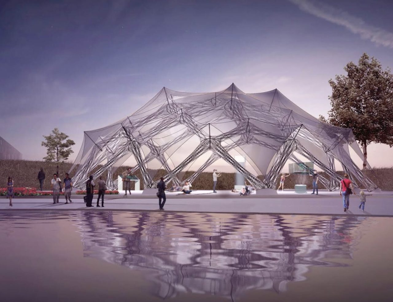 Architecture Fabric: The New Use of Textiles as A Building Material ...